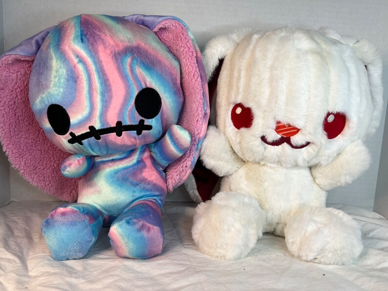 LARGE Horror Bunny Rabbit Plushies - Etsy