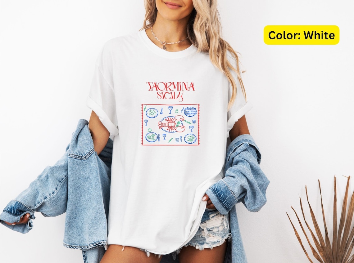 Taormina Sicily UNISEX Shirt, Italy Vacation T-shirt, Italian Summer ...