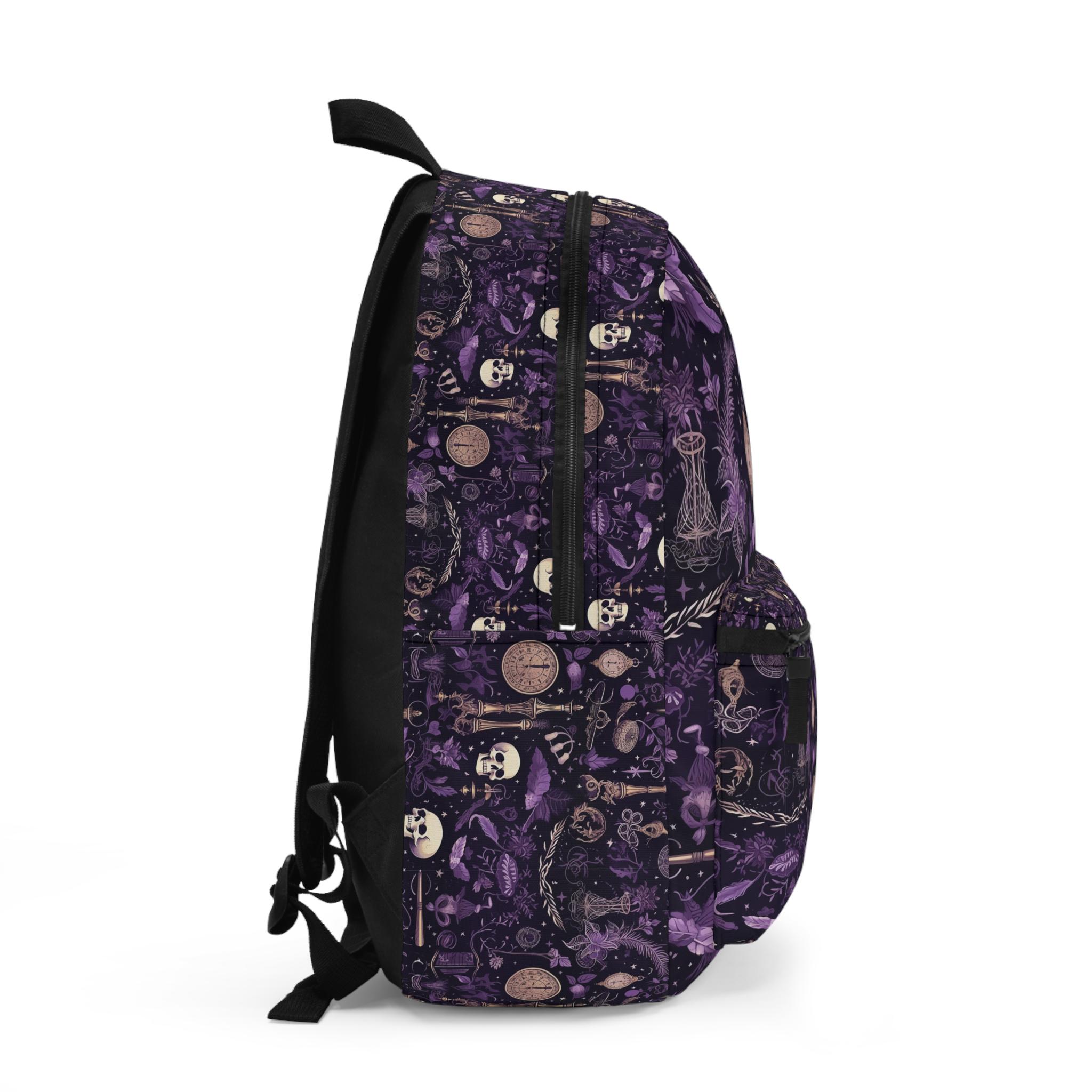 Dark Academia Backpack | Pastel Goth Bookbag | Whimsigoth Book Bag ...