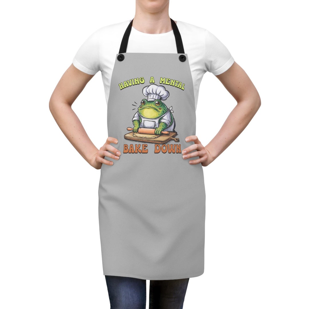 Having a Mental Bakedown Baker Apron | Funny Baking Apron | Cute ...