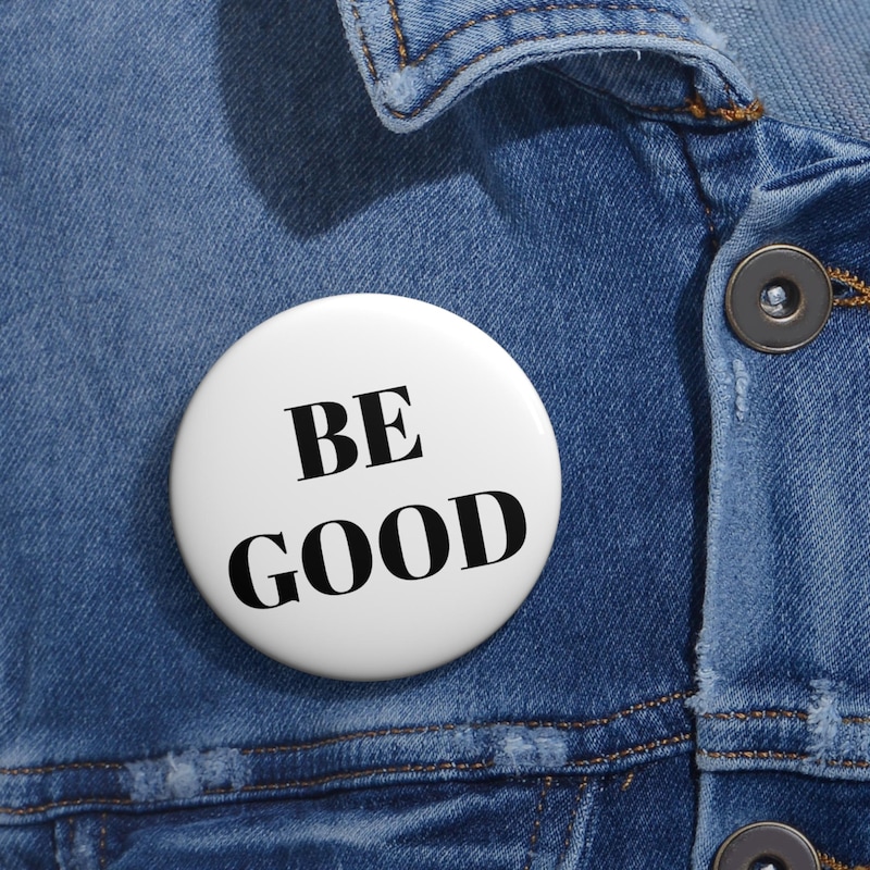 Enamel Pins Be Good - Etsy