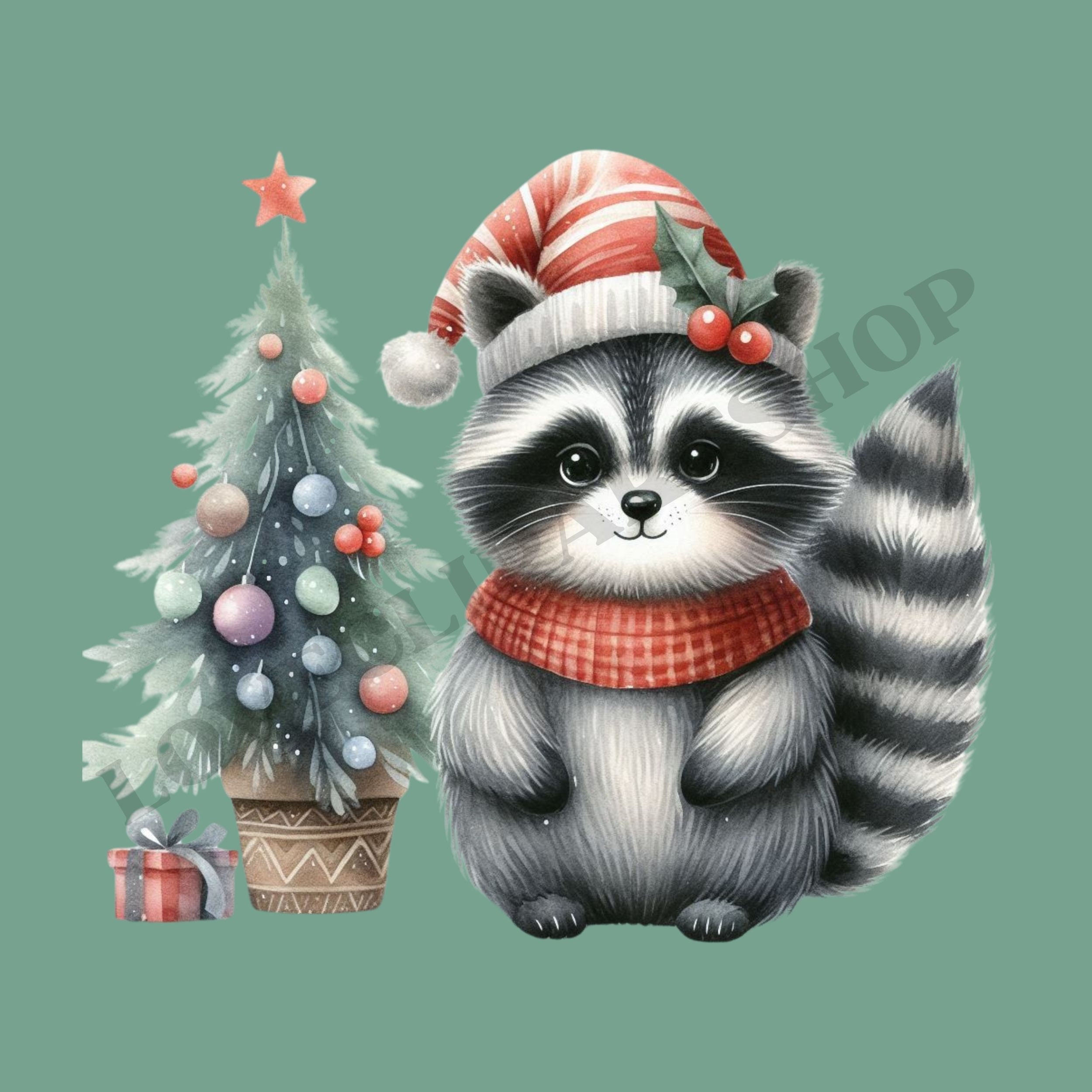 Christmas Cute Animals Clipart SVG | Family Christmas Svg | Cute ...