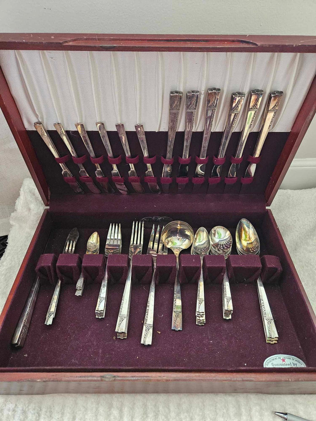 Vintage Nobility Plate 57pc 1937 Caprice Flatware Set - Etsy