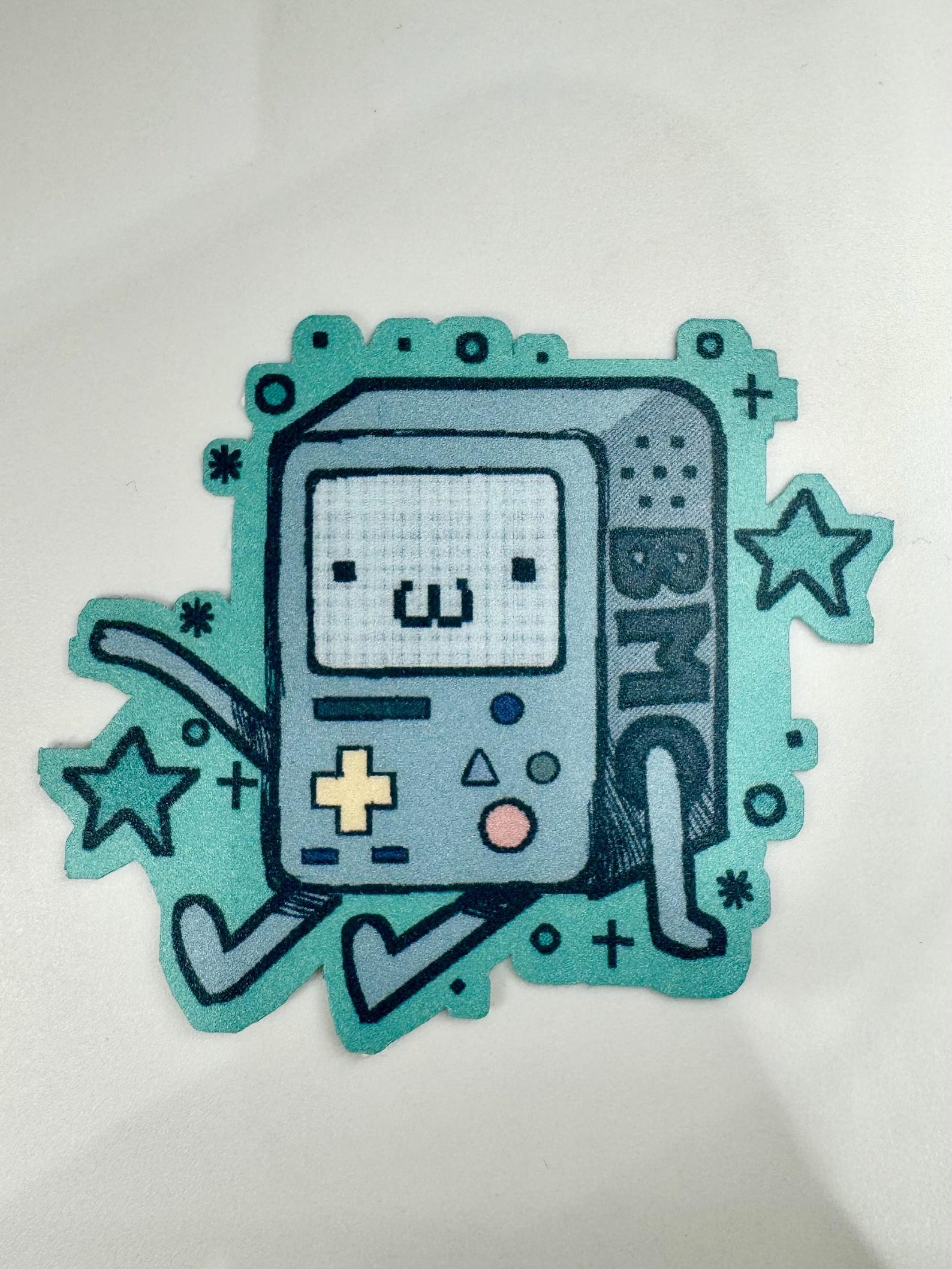 BMO | Adventure Time | Cartoon Laminated Sticker - Etsy