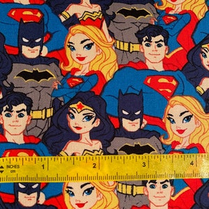 DC Comics Fabric - Etsy