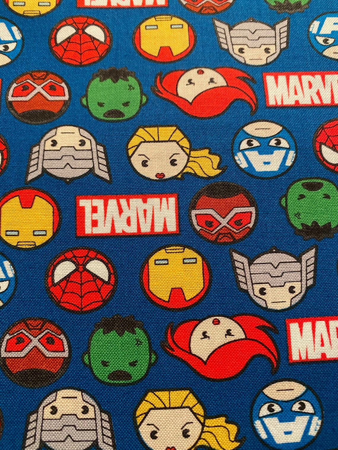 Marvel Avenger Baby Kawaii Cotton Fabric Choose Your Cut - Etsy