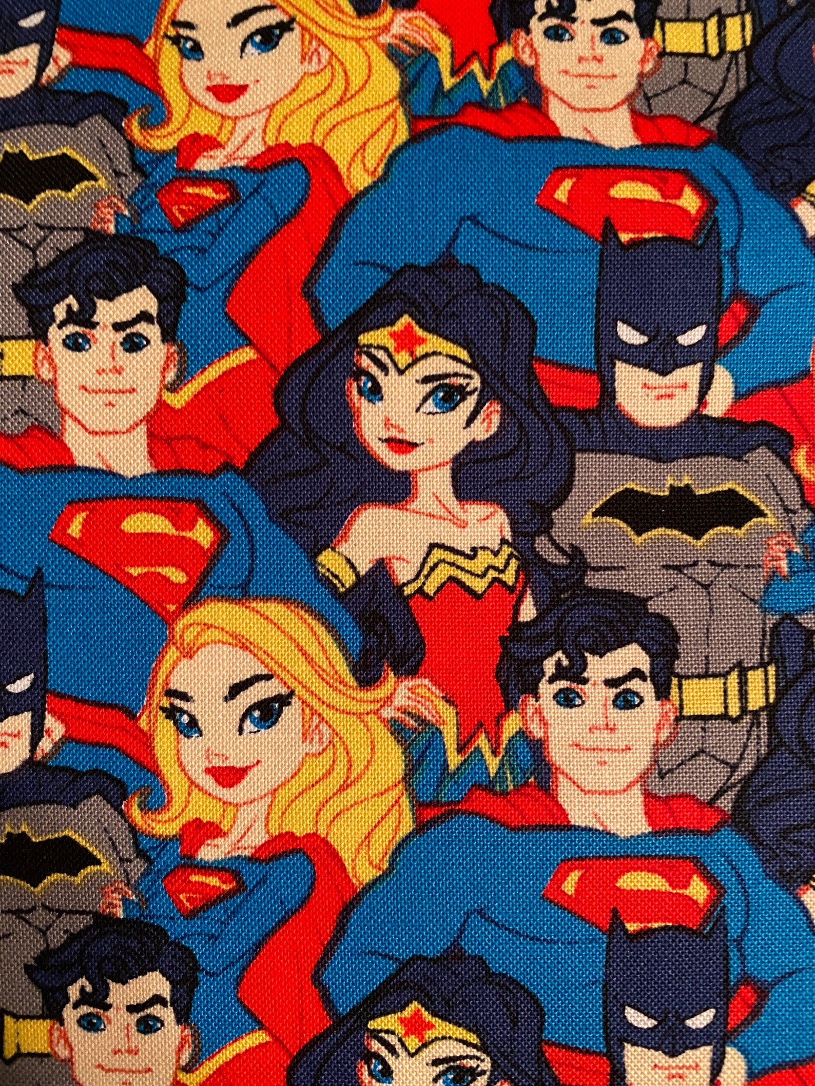 DC Comics Fabric | Etsy