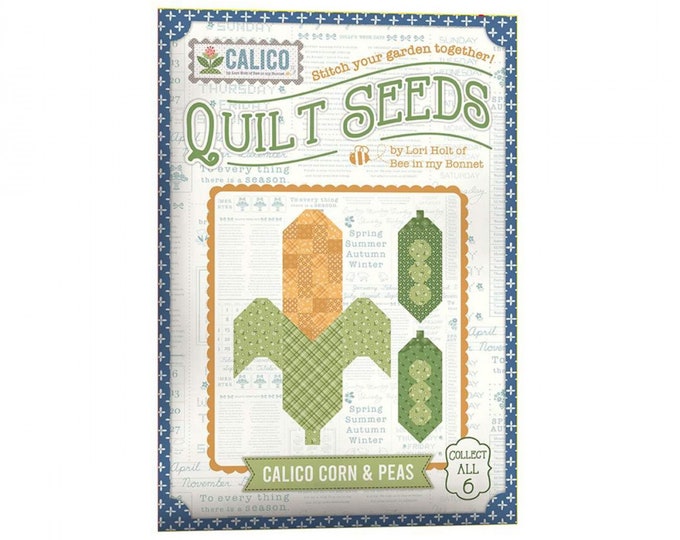 Calico Corn and Seeds Quilt Seeds Pattern by Lori Holt - Etsy