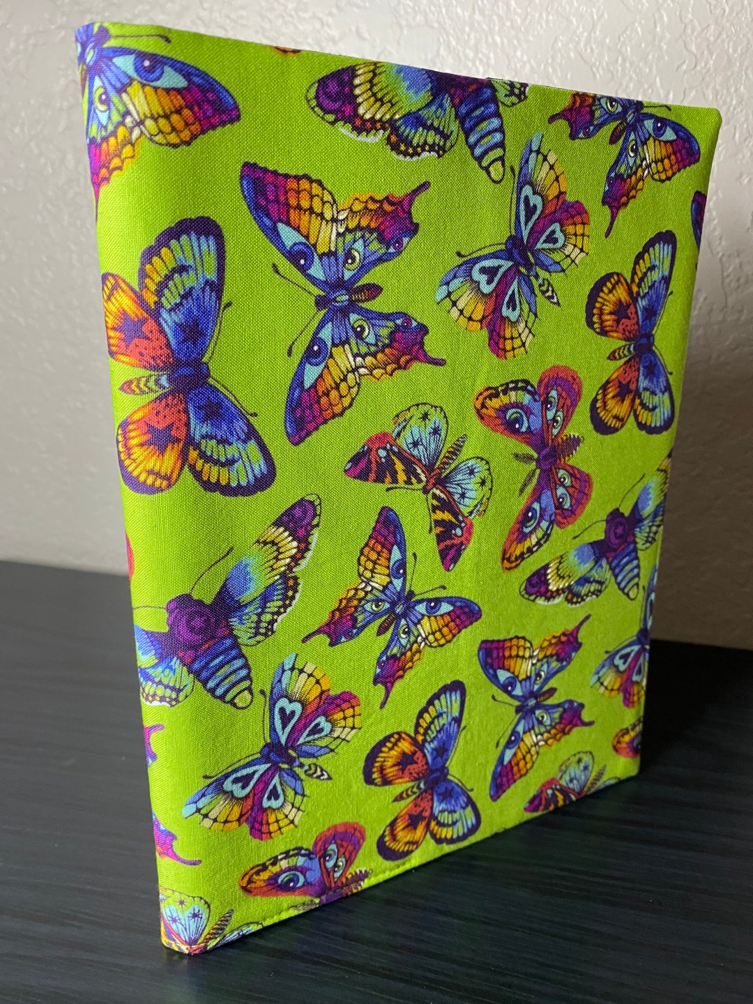 Bright Butterfly Composition Book Cover - Etsy