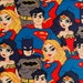 DC Comics Fabric - Etsy