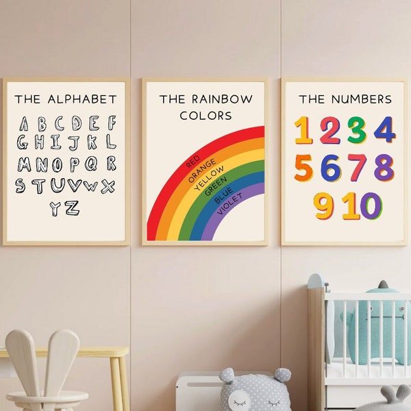 Rainbow Room Decor - Etsy
