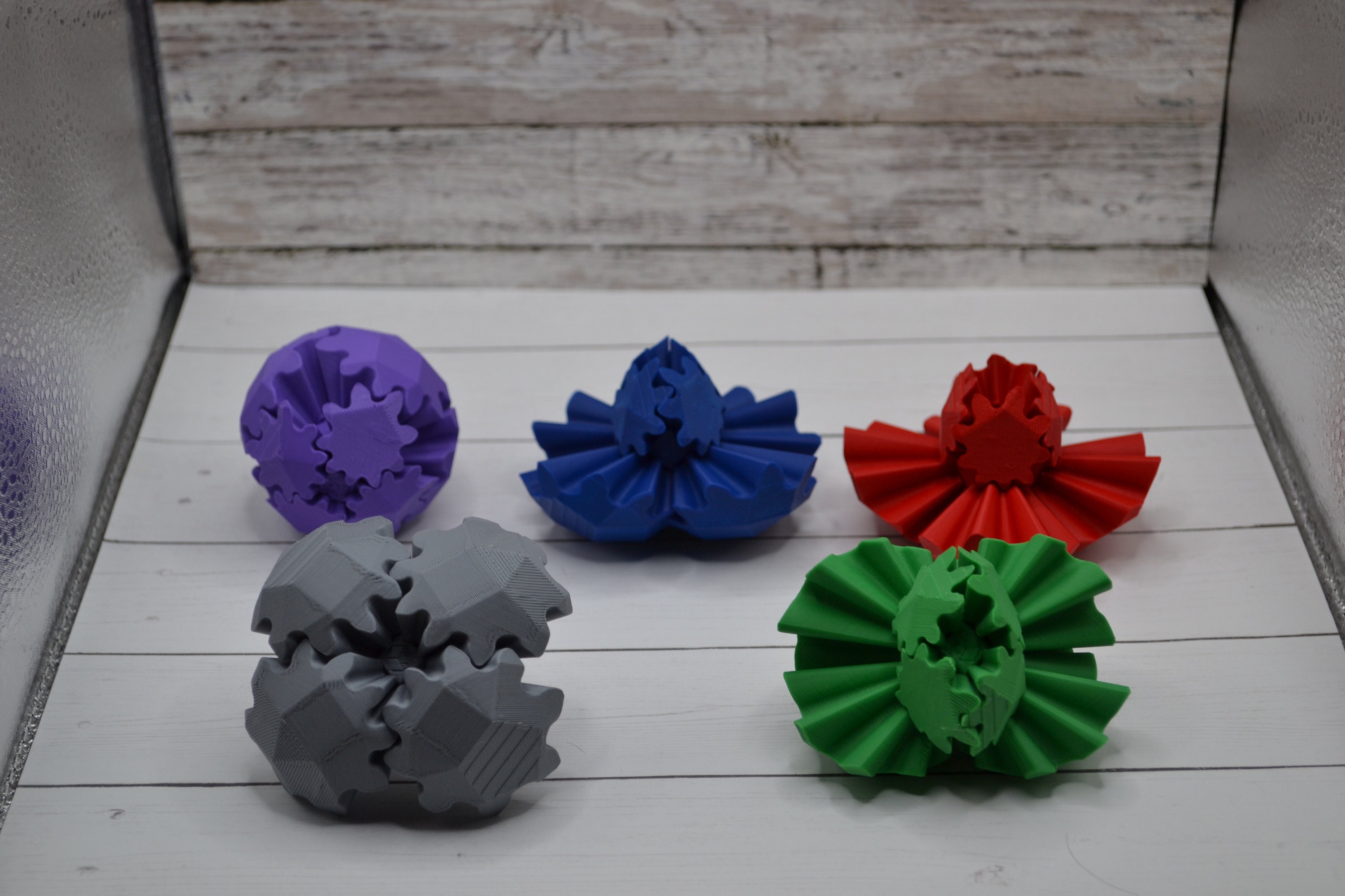 Gear Rhombo Junior Jr. the Spirit of Mini Gear Sphere Fidget Ball Toy ...