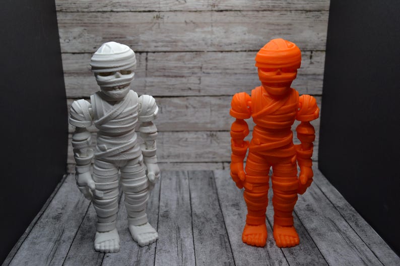 Flexi Factory Mummy and Sarcophagus - Etsy