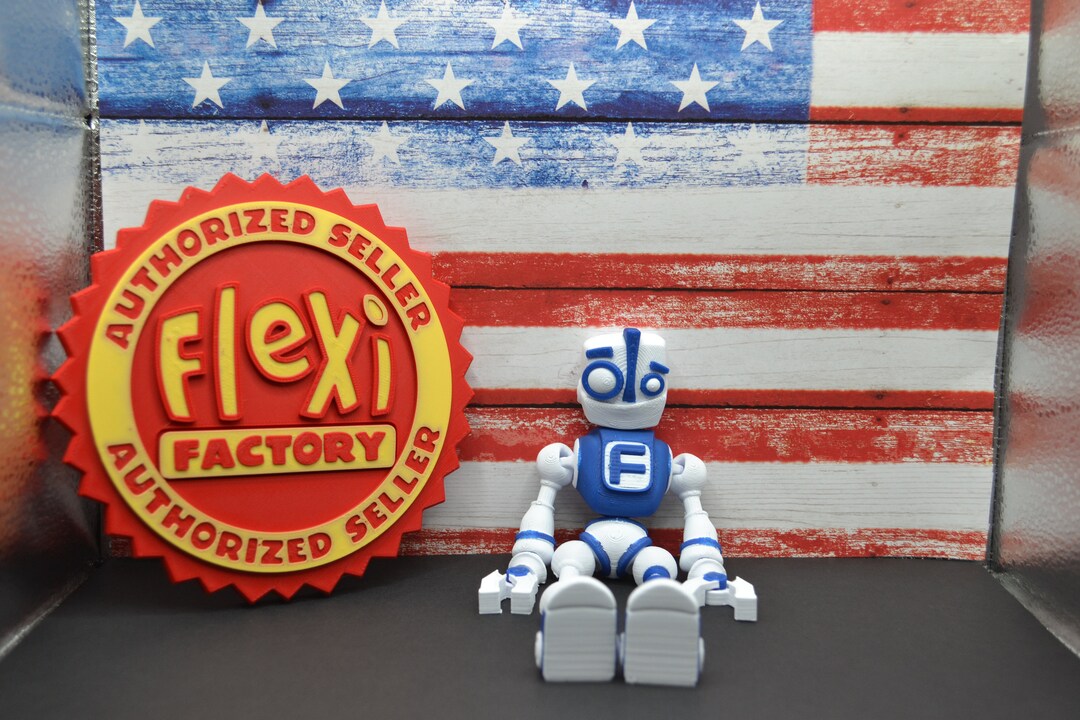 Flexi Robot Articulating Robot Fidget Toy With Opening Hands - Etsy