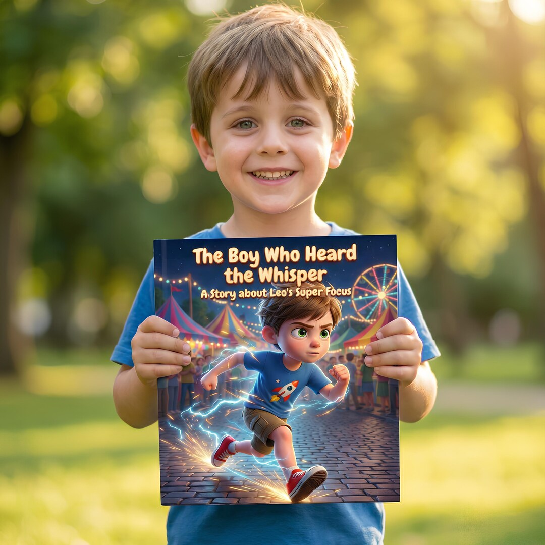 Personalized ADHD Kids Story Book – Custom Neurodiversity Adventure - Etsy