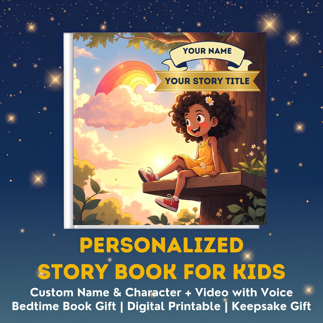 Customized Children's Storybook: Personalized Characters, Digital ...