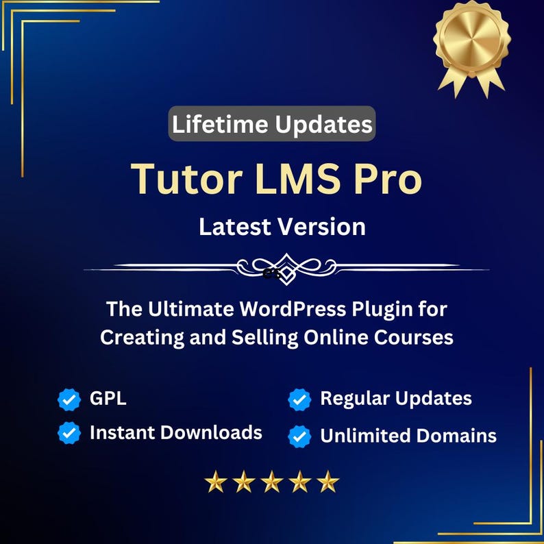 Tutor LMS Pro Latest V3.3.1 – Wordpress Learning Management System ...