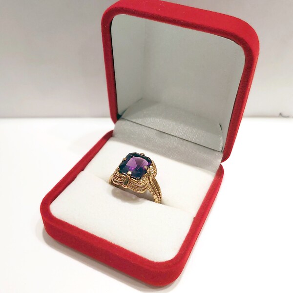 Velvet Ring Box - Etsy