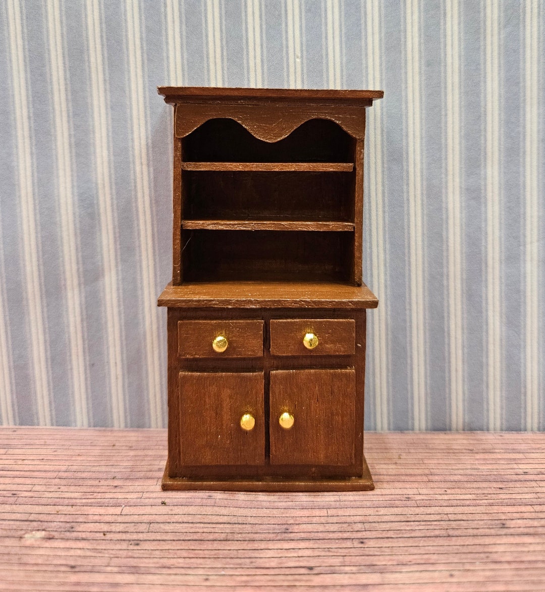 1:24 Half Scale Miniature Dollhouse Hutch - Etsy