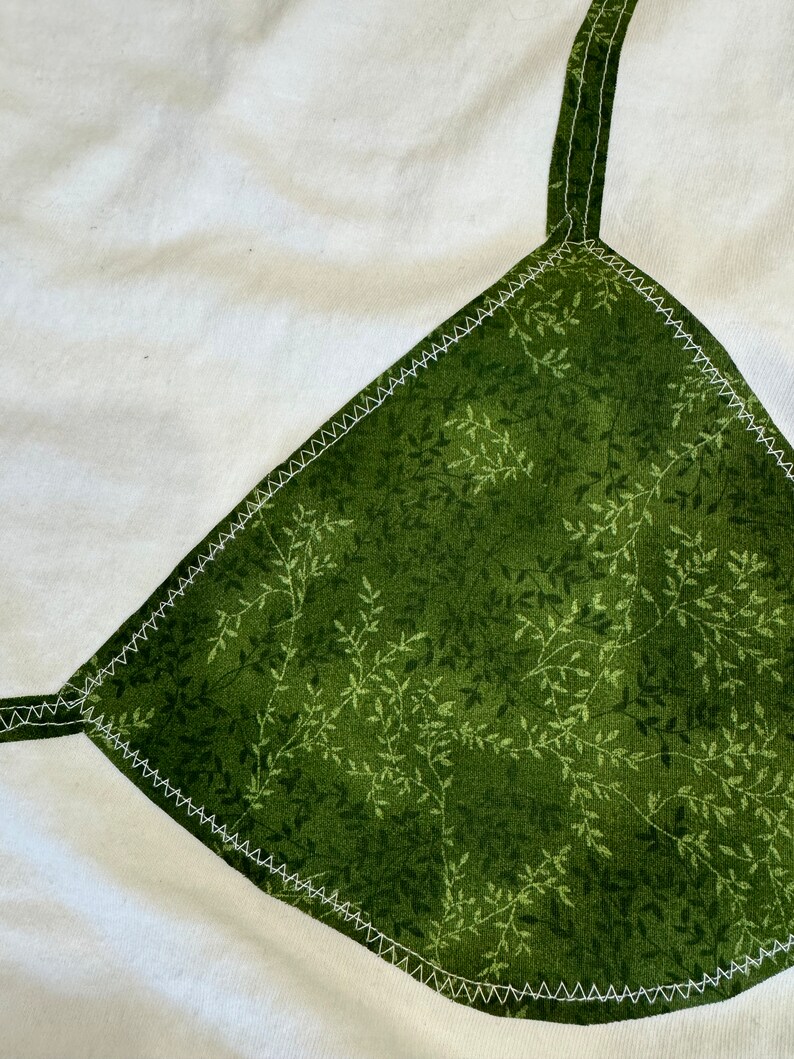 Bikini Handmade Applique / Patchwork T Shirt - Etsy