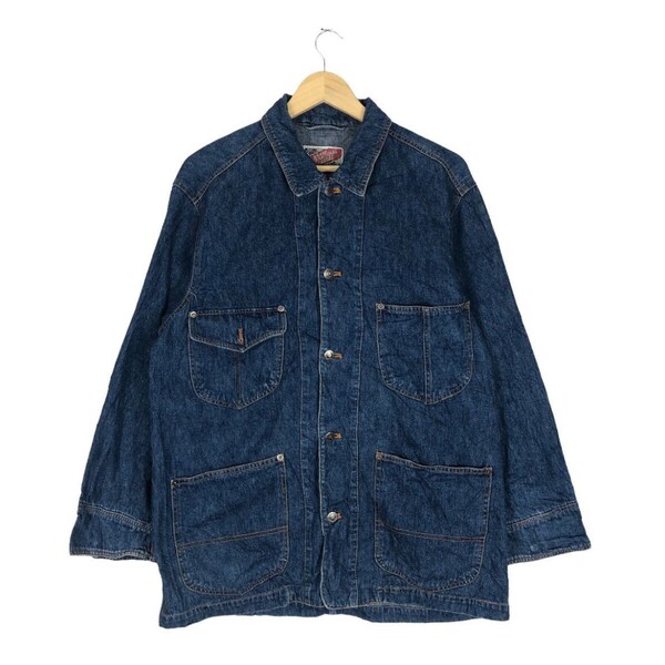 Japanese Denim Chore Jacket - Etsy