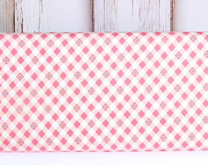 Moda, Flower Power by Maureen Mccormick, Pink Daisies Bias Check, 33717 ... Moda, Flower Power by Maureen Mccormick, Pink Daisies Bias Check, 33717 ...