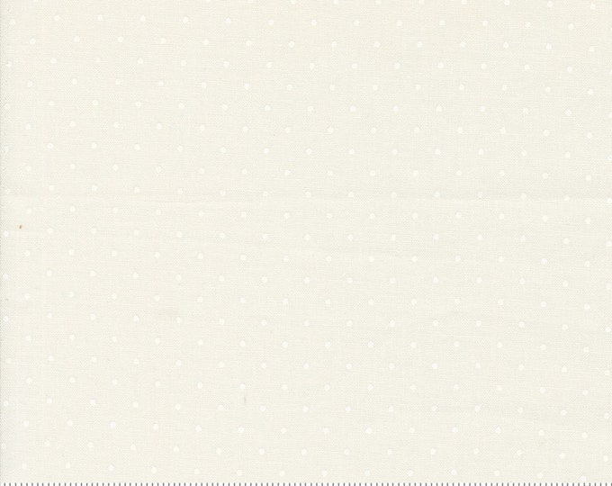 Moda Fabrics, Shoreline by Camille Roskelley, Cream Tone on Tone Polka ...