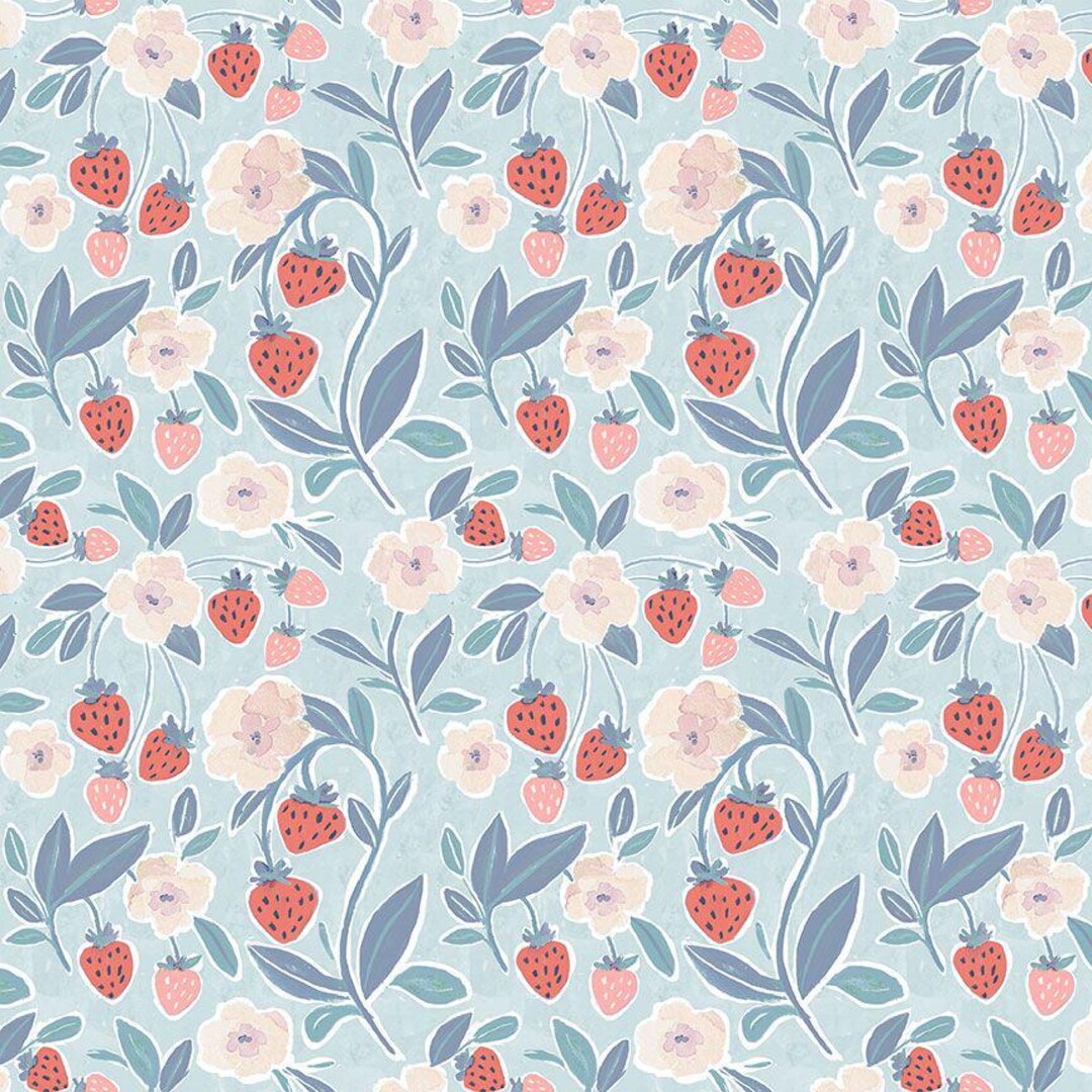 Dear Stella, Strawberry Jam by Clara Jean, Berry Junction, DCJ3072, 100 ...