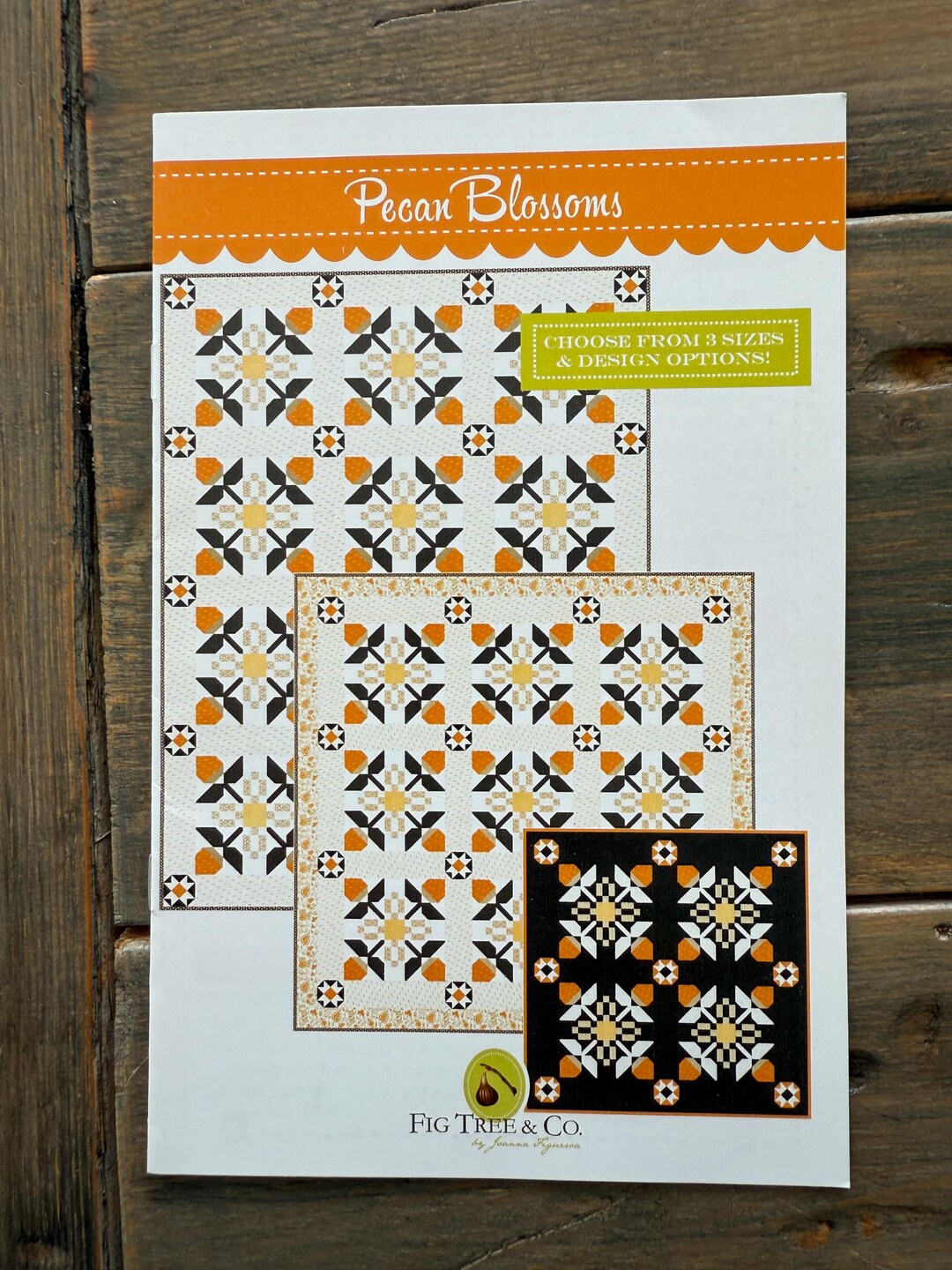Moda, Fig Tree & Co, Pecan Blossoms Quilt Pattern - Etsy
