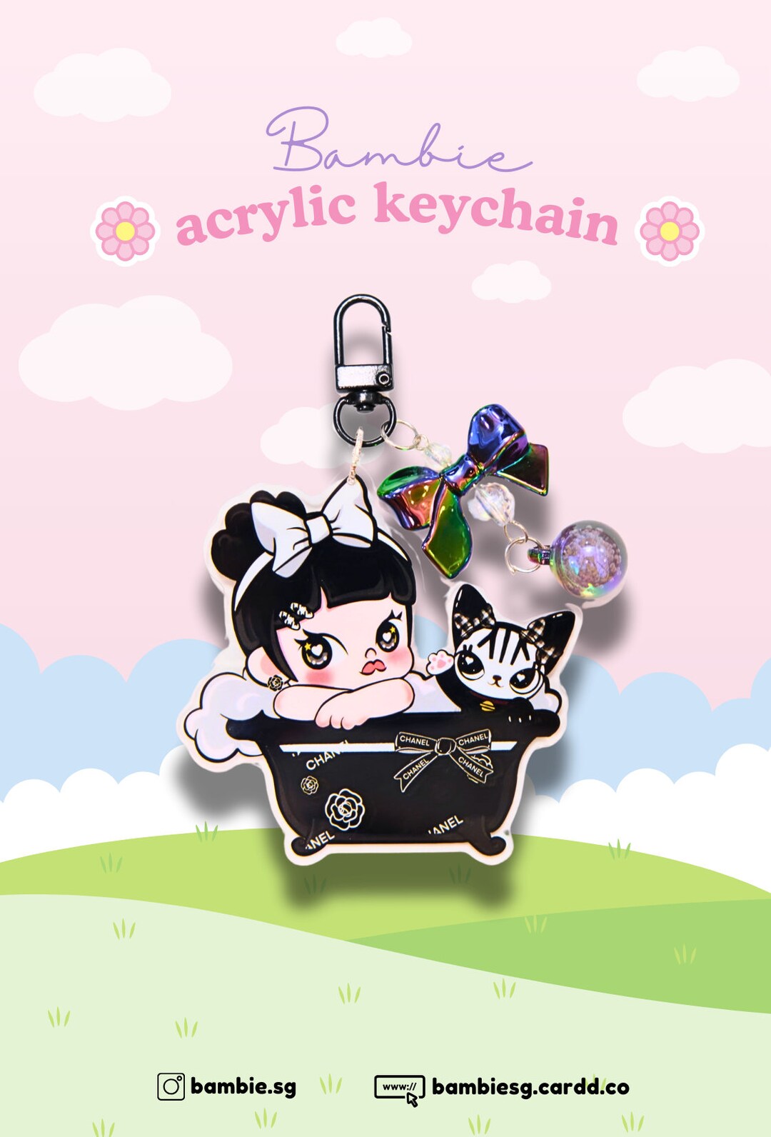 Popmart Classy Molly Series Acrylic Keychain - Etsy