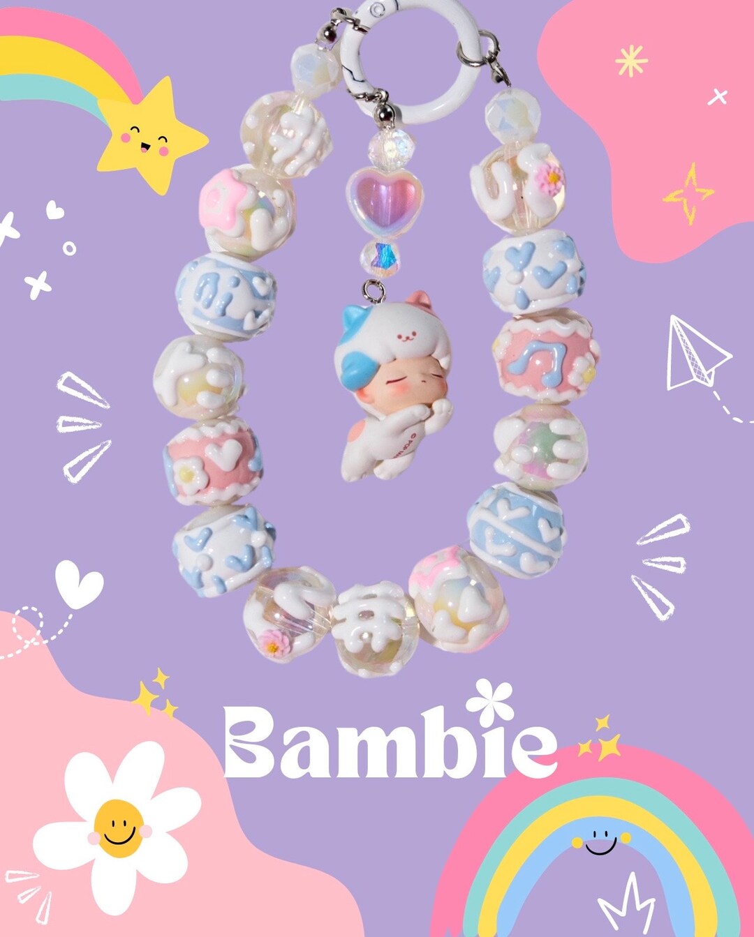 Popmart Sleepy Dimoo Mobile Wrist Strap - Etsy