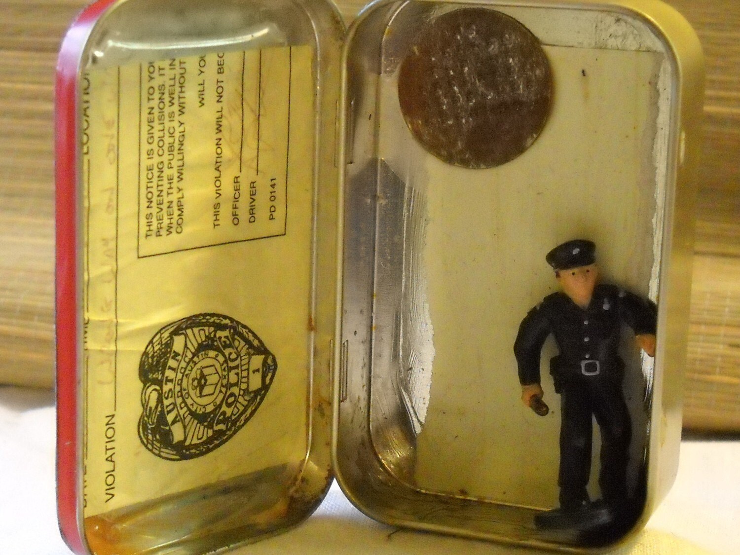 3-d Policeman Collage Assemblage - Etsy