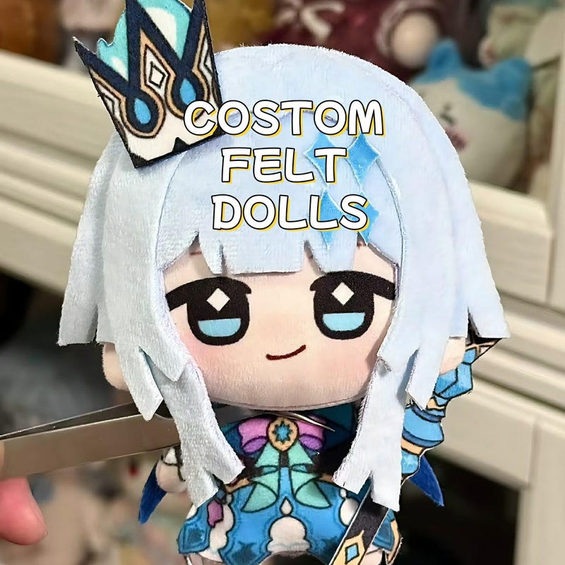 Custom Oc Plushie - Etsy