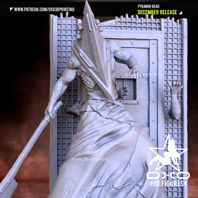 OXO3D Pyramid Head | 3D Printed - Etsy