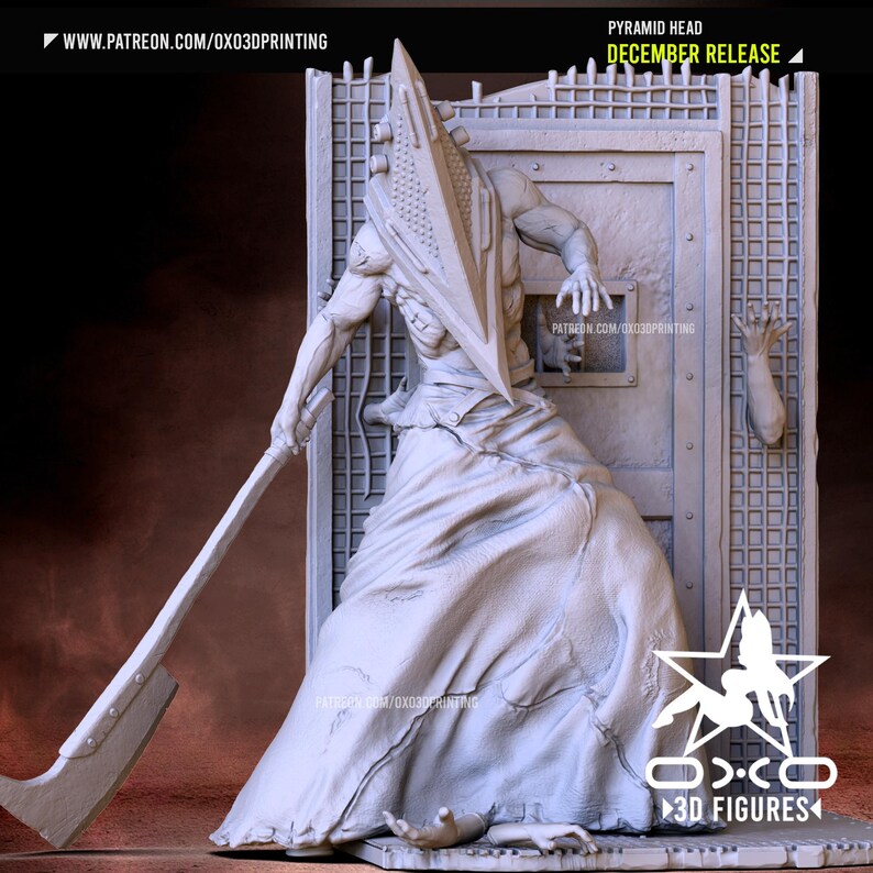 OXO3D Pyramid Head | 3D Printed - Etsy