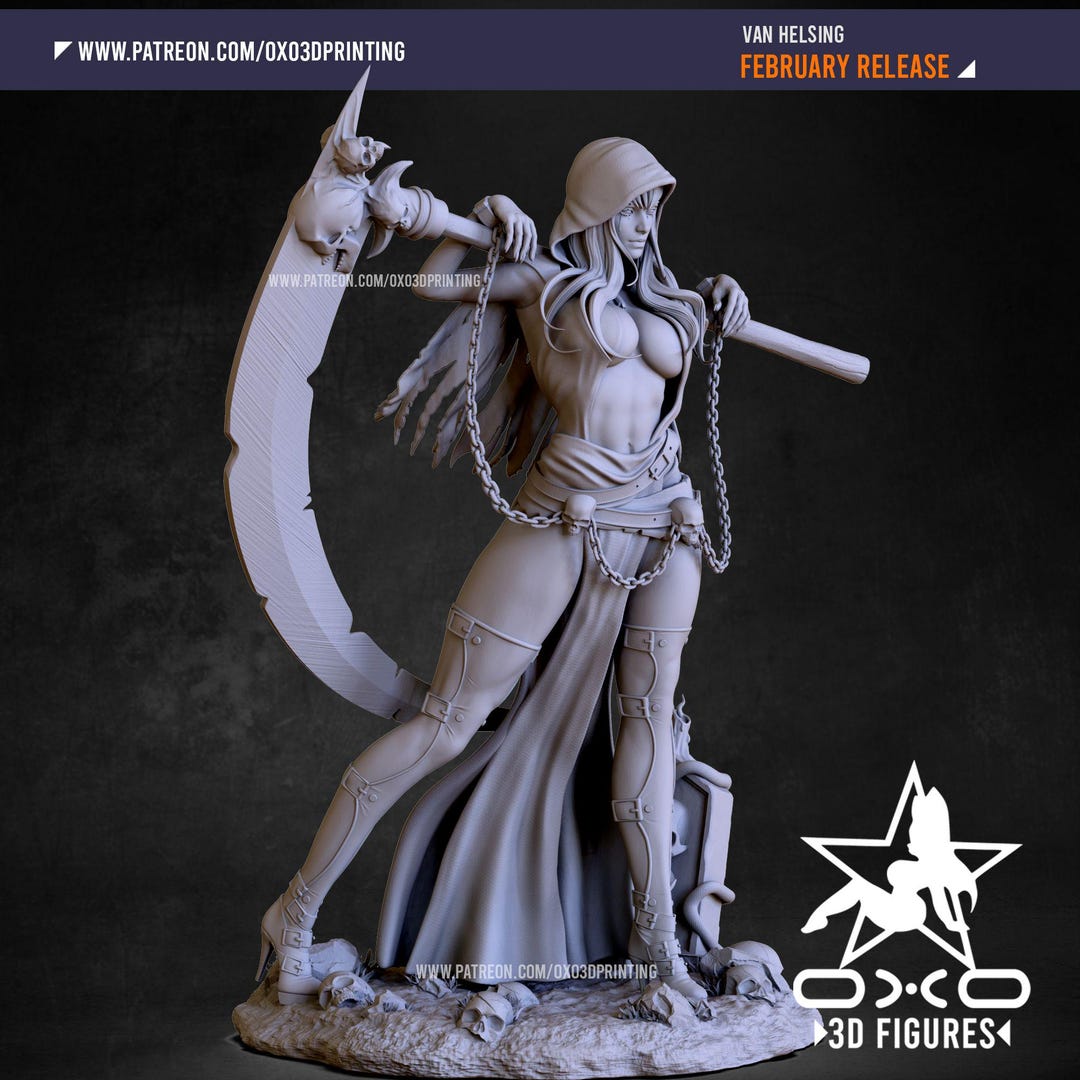 OXO3D Van Helsing 3D Printed - Etsy