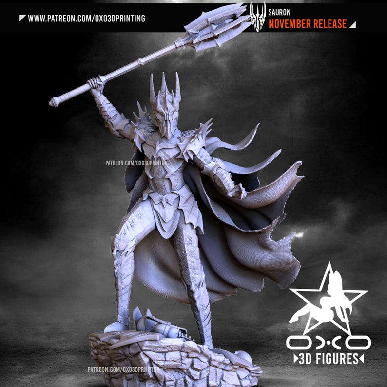 OXO3D Sauron | 3D Printed - Etsy