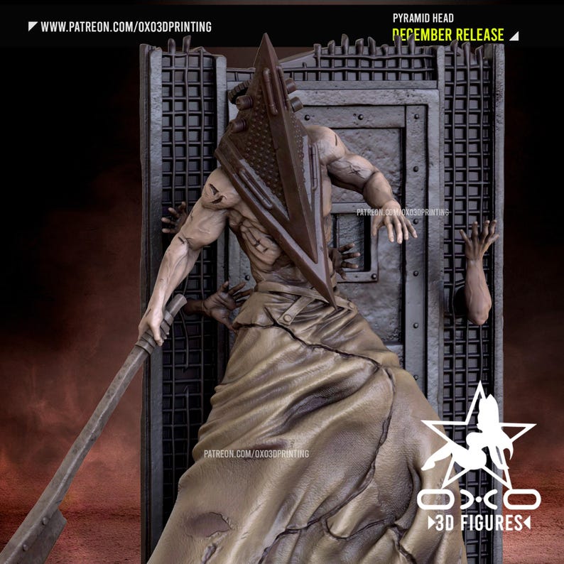 OXO3D Pyramid Head | 3D Printed - Etsy