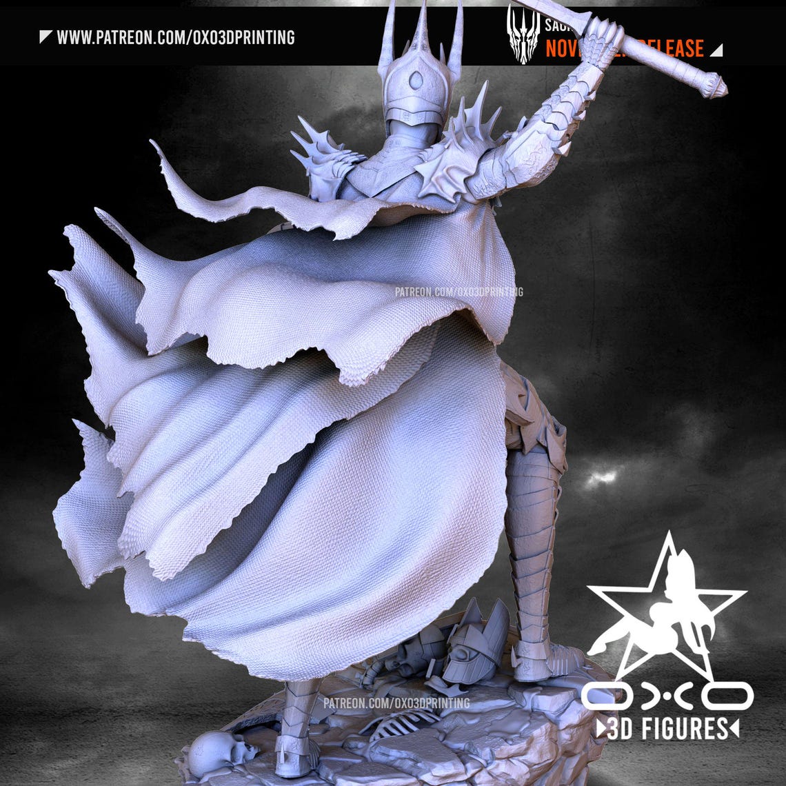 OXO3D Sauron | 3D Printed - Etsy