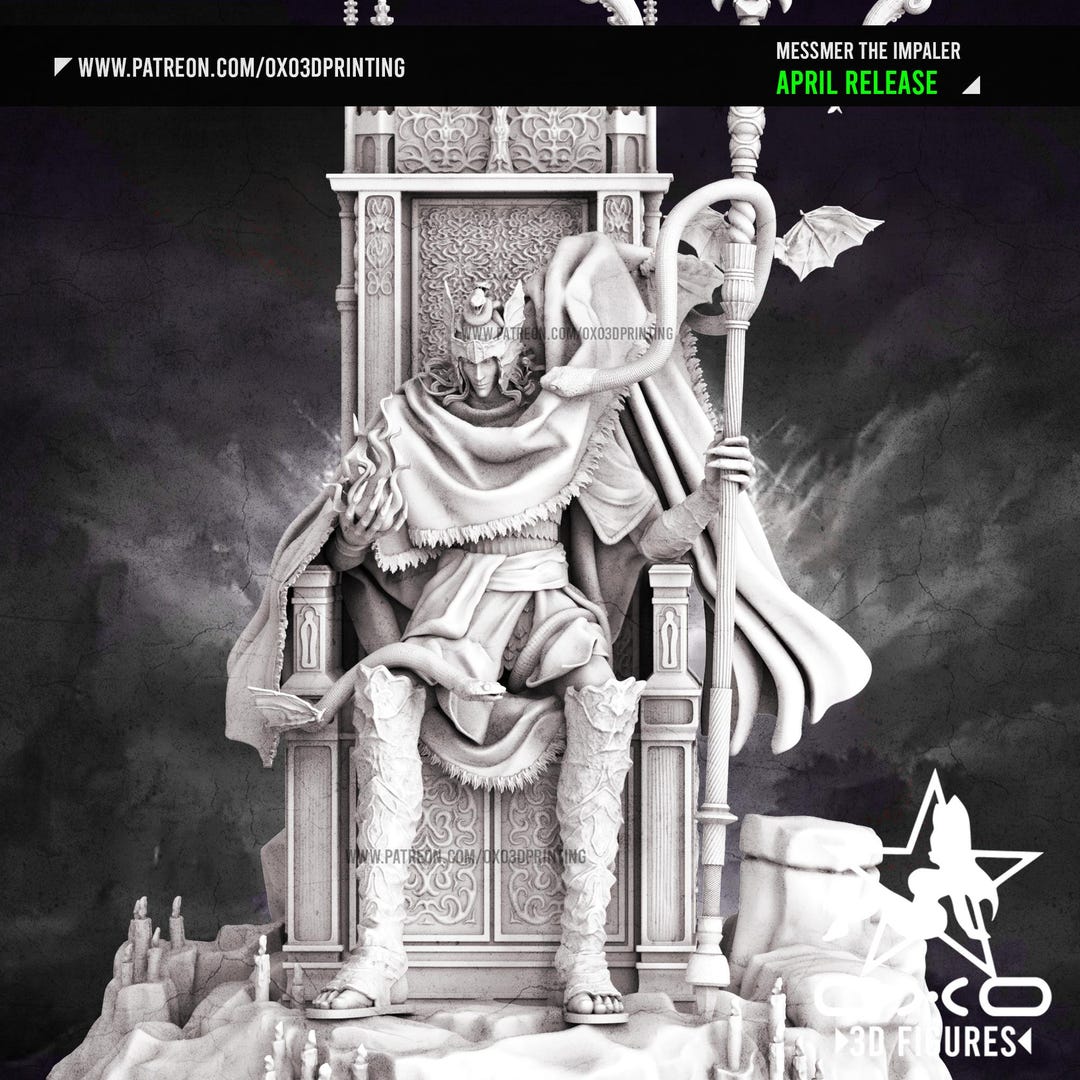 OXO3D Messmer | 3D Printed - Etsy