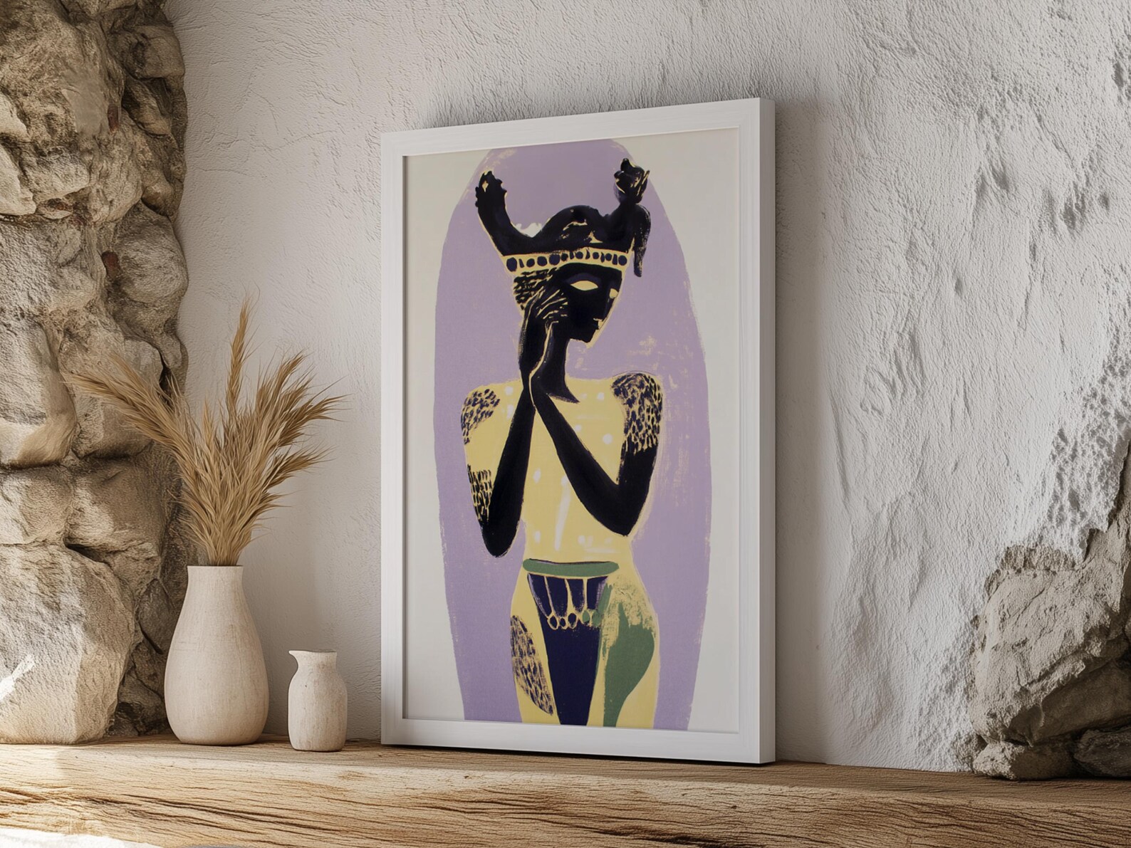 Lamiae Greek Mythology Art Print, Ancient Greek Mythical Creature ...