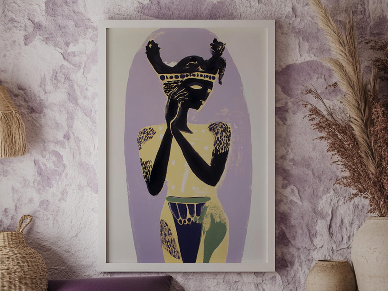 Lamiae Greek Mythology Art Print, Ancient Greek Mythical Creature ...