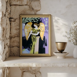 Erinyes Greek Goddess Digital Print, Mythological Art of Furies ...