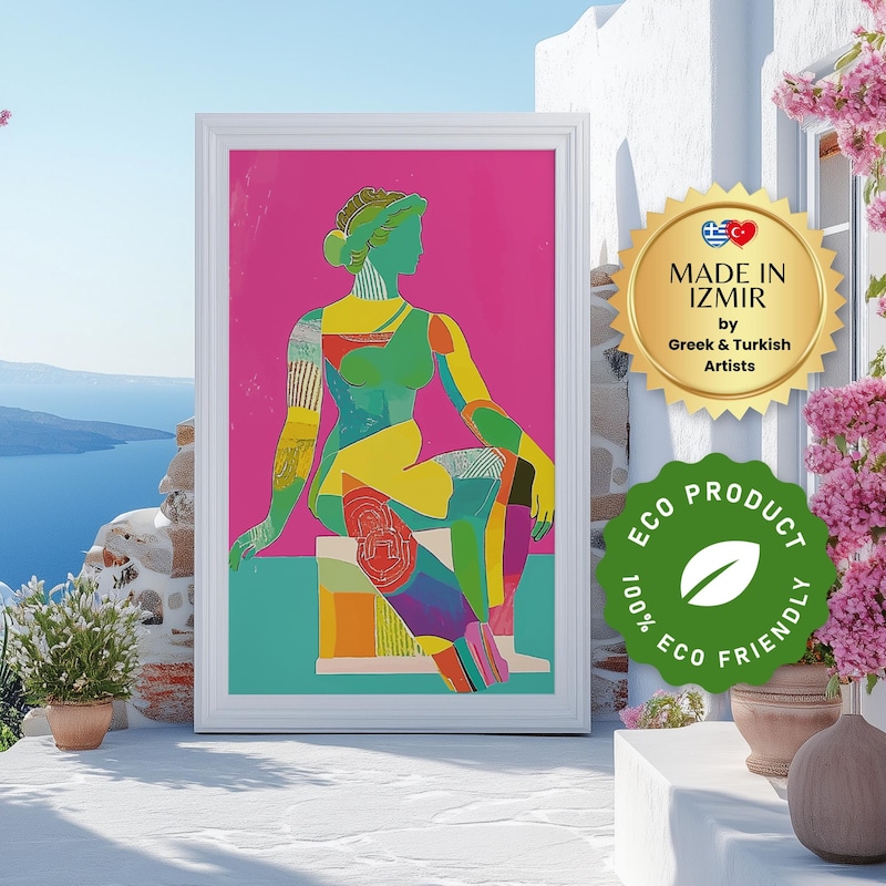 Athena Poster Modern Art - Etsy