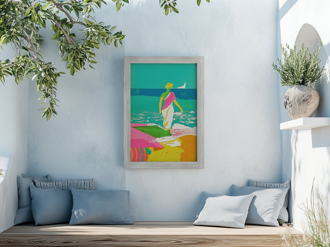 Aphrodite, Greek Goddess Digital Print, Modern Pop Art Greek Mythology ...