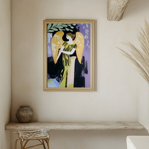 Erinyes Greek Goddess Digital Print, Mythological Art of Furies ...