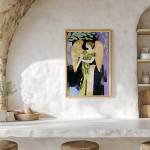 Erinyes Greek Goddess Digital Print, Mythological Art of Furies ...