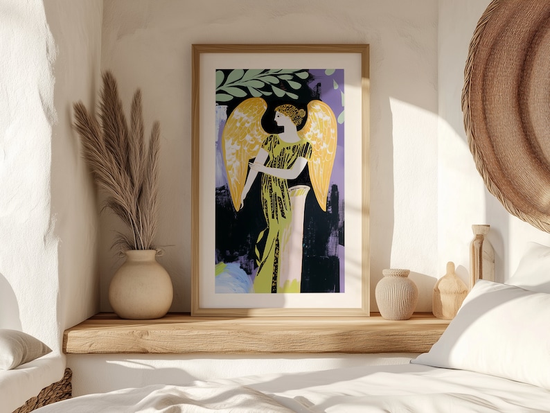 Erinyes Greek Goddess Digital Print, Mythological Art of Furies ...