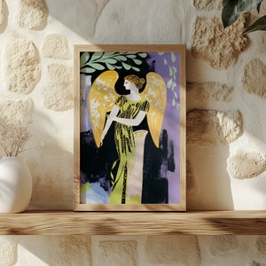 Erinyes Greek Goddess Digital Print, Mythological Art of Furies ...