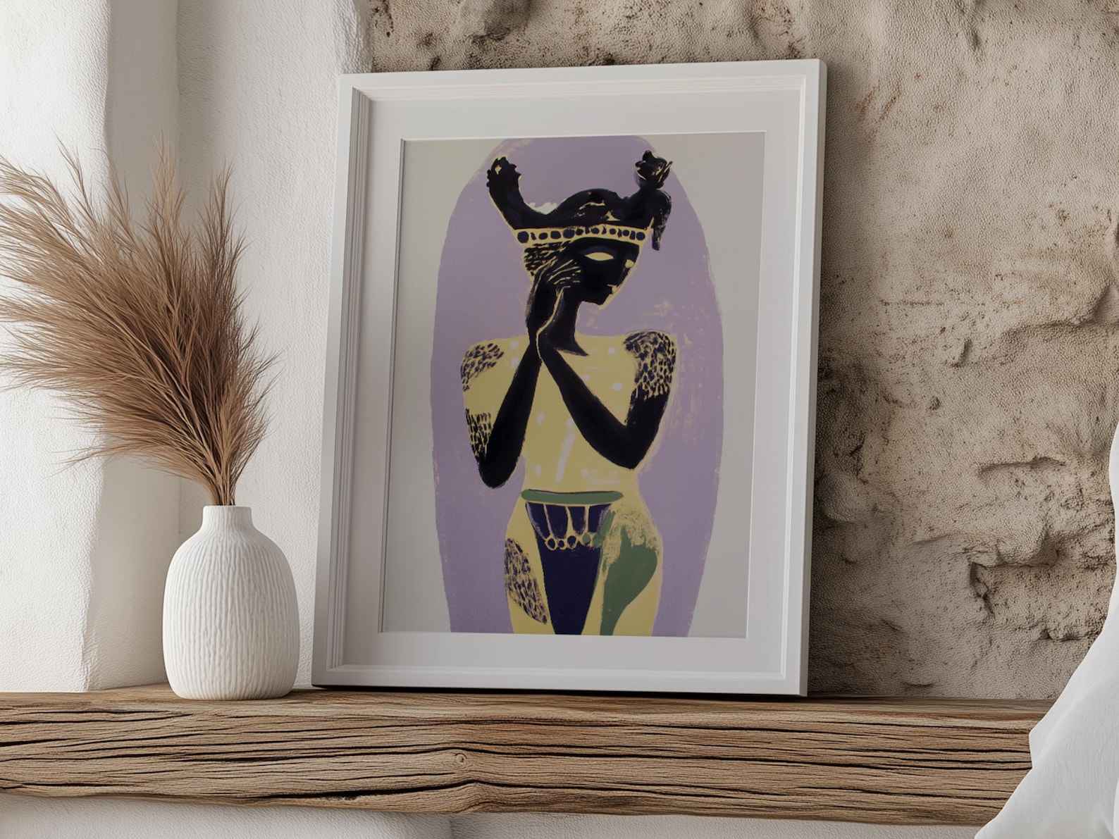 Lamiae Greek Mythology Art Print, Ancient Greek Mythical Creature ...